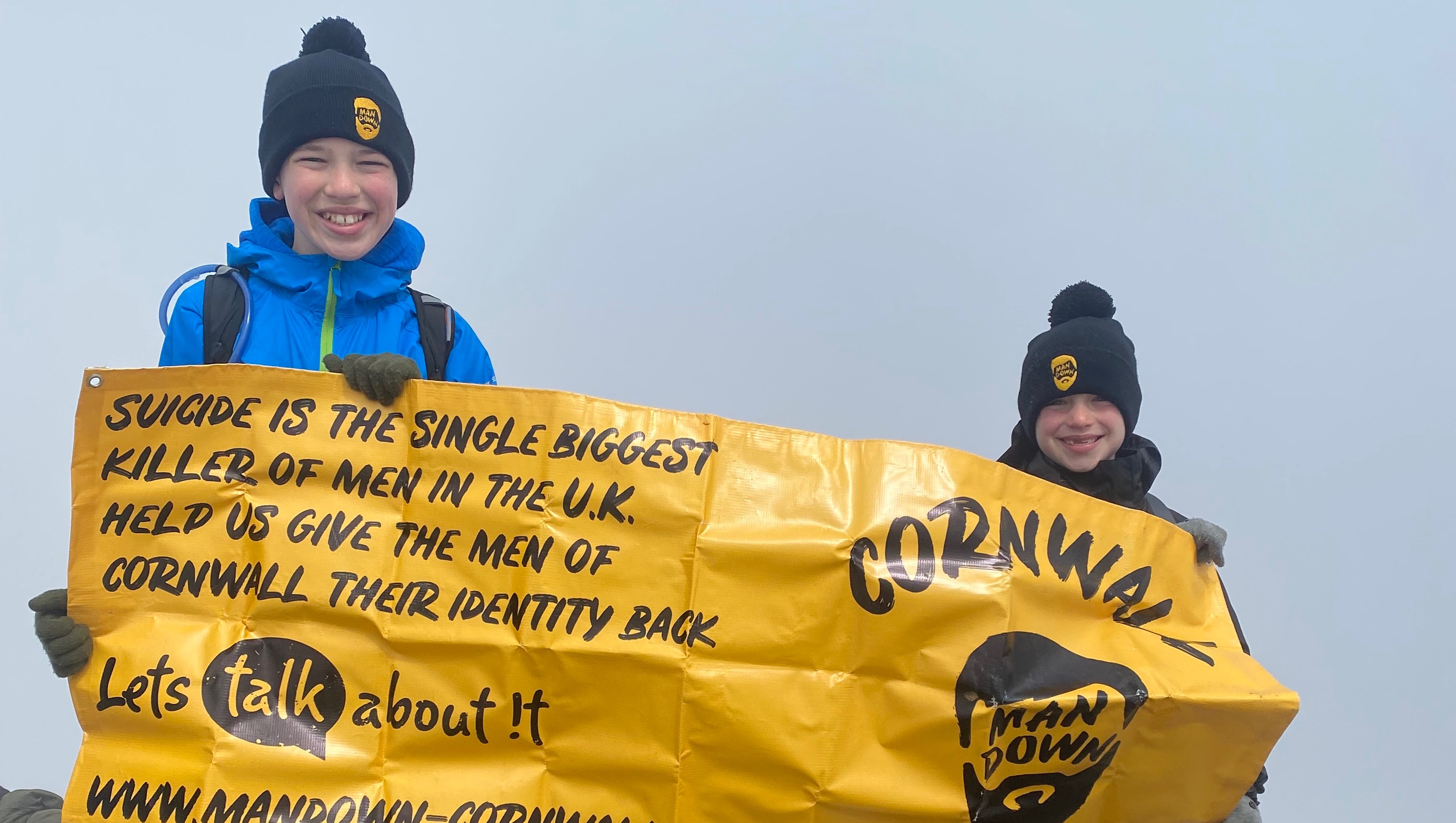 Fundraiser by Ross Jackson-Hicks : Rudi and Rafferty climb for Man Down