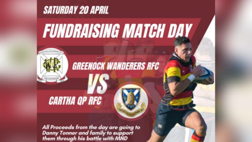 Fundraiser by Jack McDaid : MND Charity Match - GWRFC V CQP