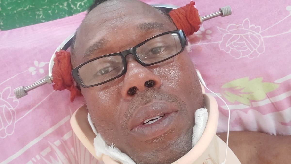 Fundraiser by Alicia Messmer : Help Marlon Hamilton's Urgent Neck Surgery