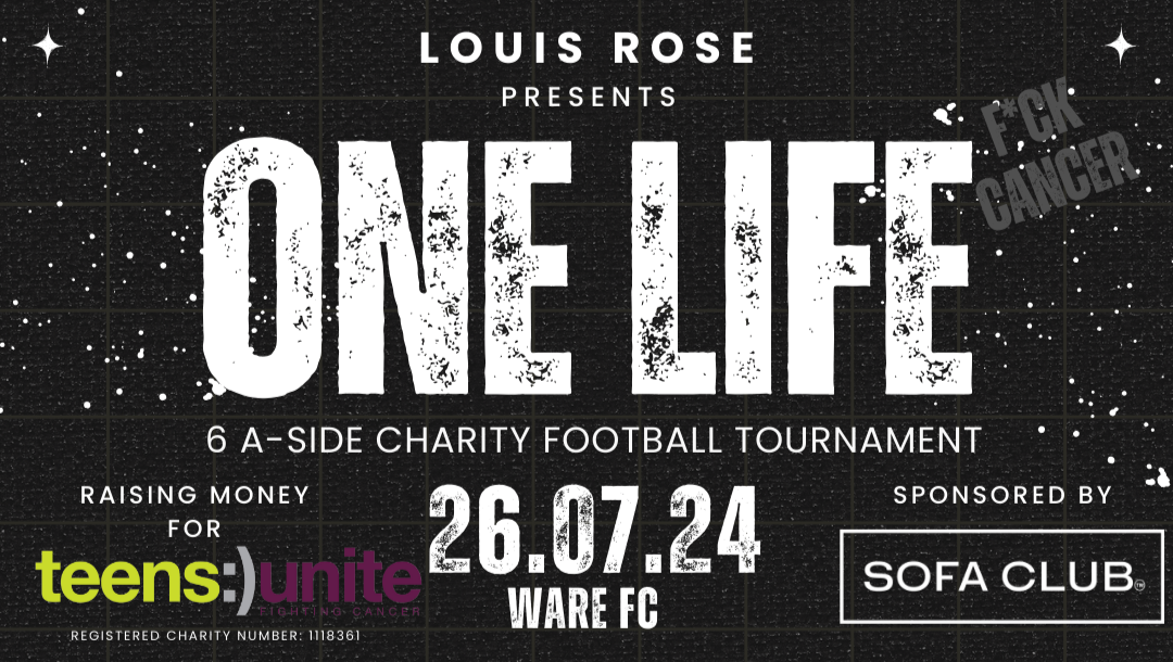 Fundraiser by Louis Rose : ONE LIFE! Supporting young people fighting ...