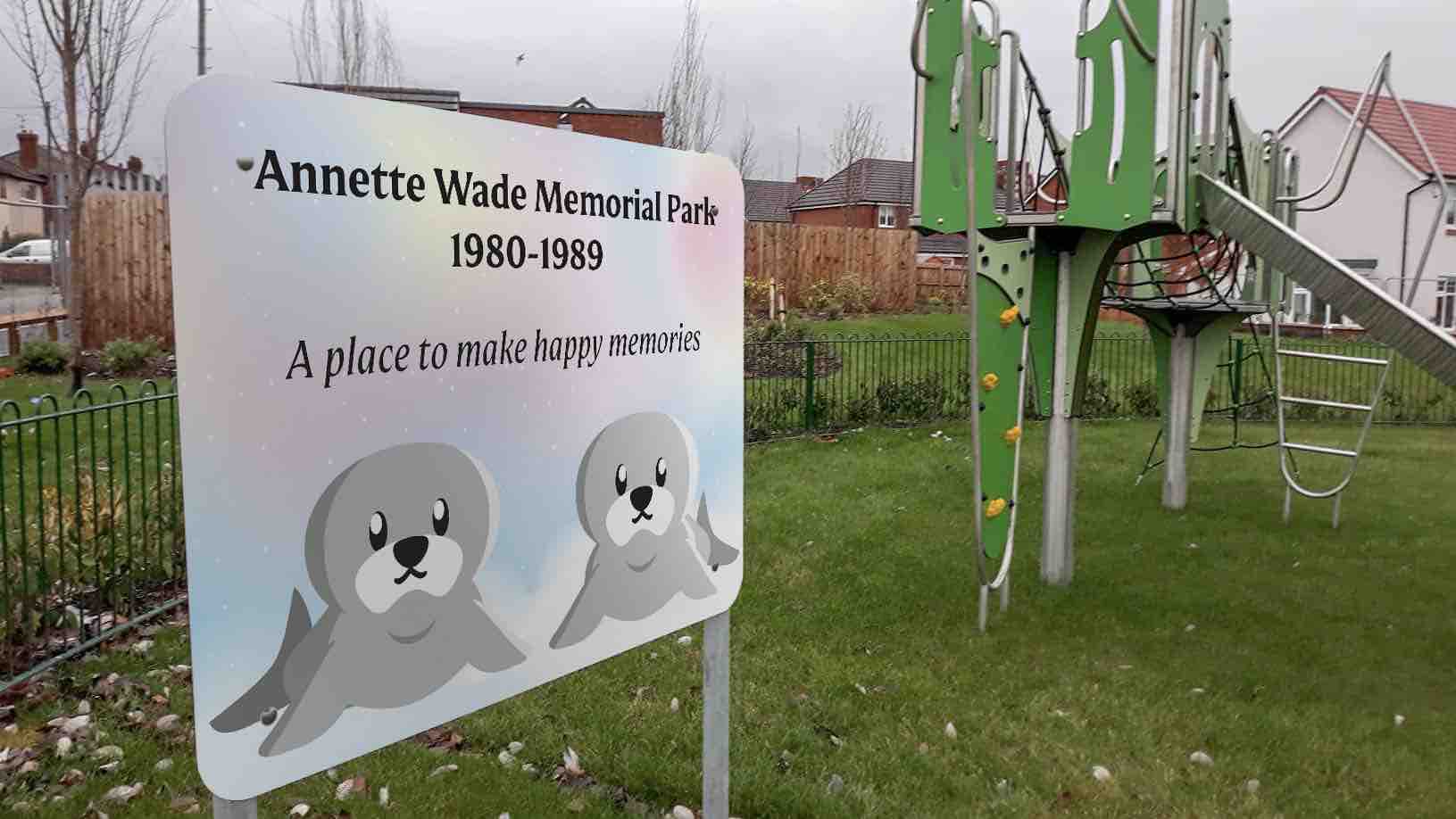 Fundraiser by Dave Wade : Annette Wade Memorial Sign