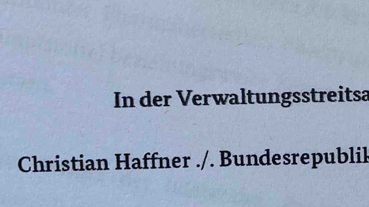 Fundraiser by Christian Haffner : Transparenzkampagne