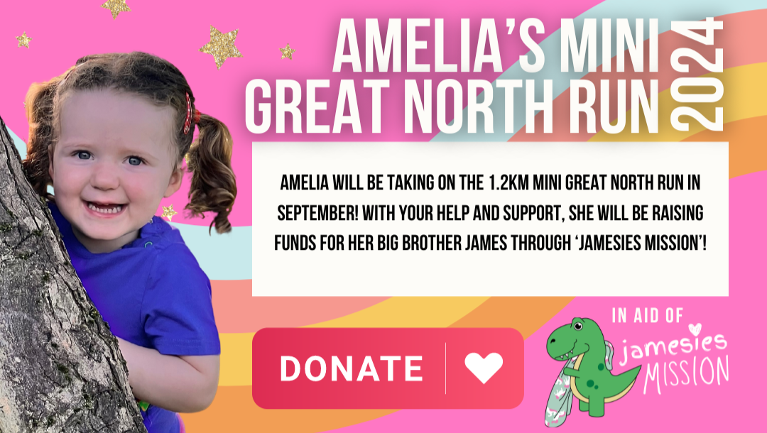 Fundraiser By Sophie Dawson Amelias Mini Gnr For Jamesies Mission