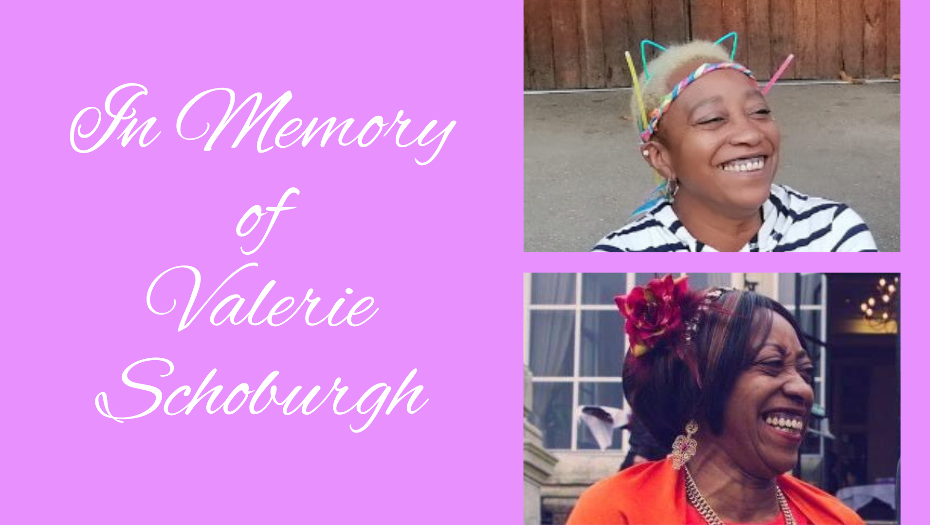 Fundraiser by Liam Joyce : Valerie Eloise Schoburgh