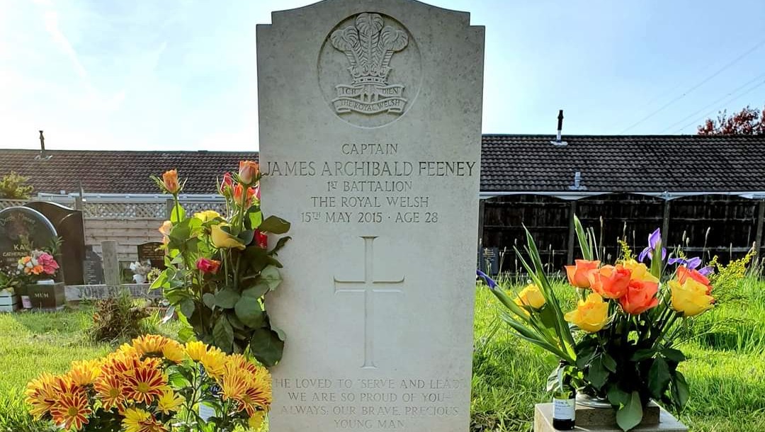 Memorial Bench in memory of Captain James Feeney - 10 year anniversary ...