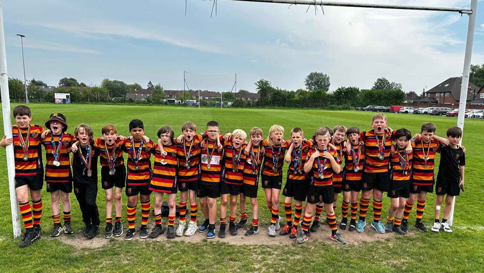Fundraiser by Rebecca Thornton : Heaton Moor Rugby Club Under 10s challenge