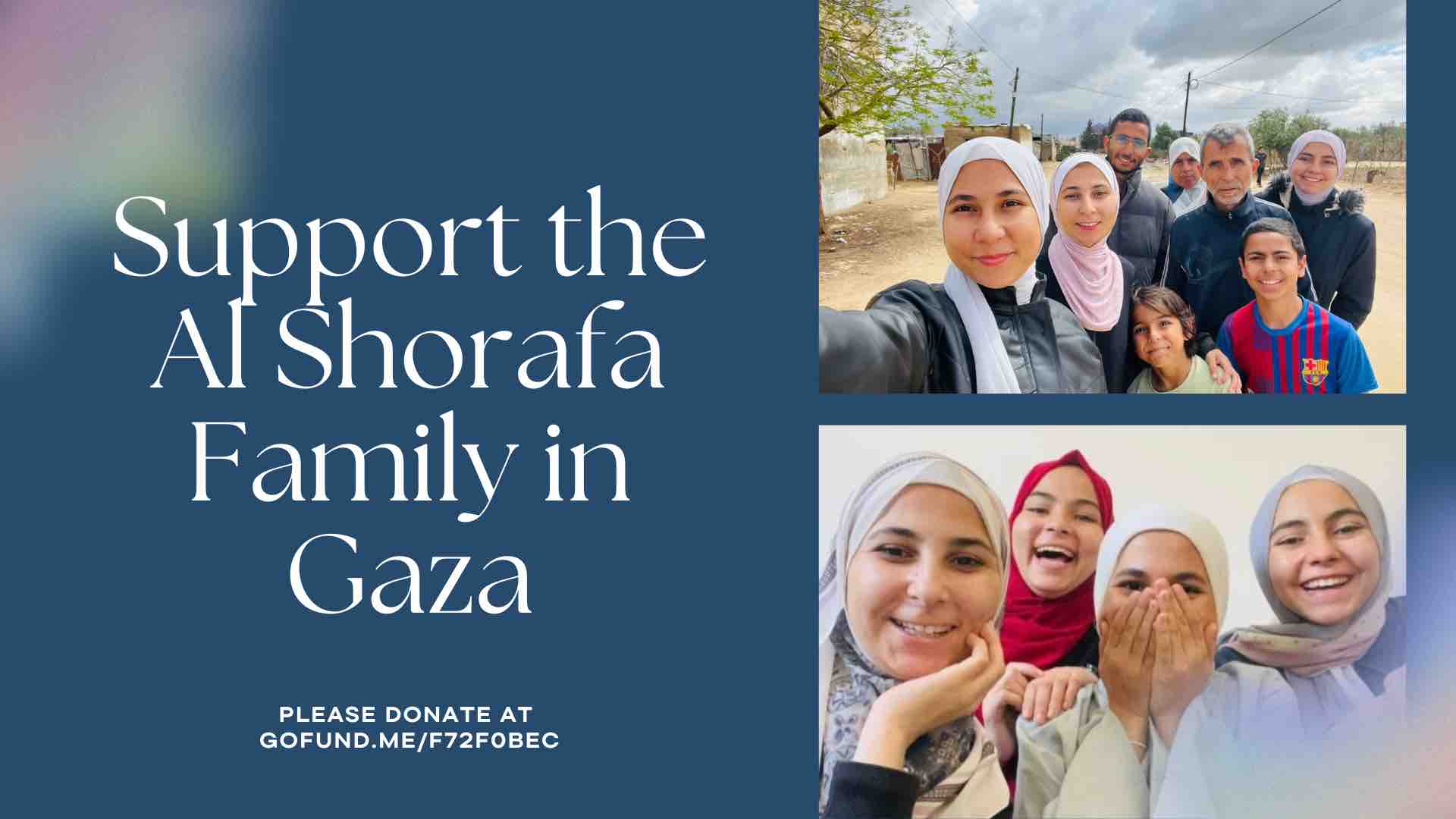 Fundraiser by Ashley Justice : Support the Al Shorafa in Gaza