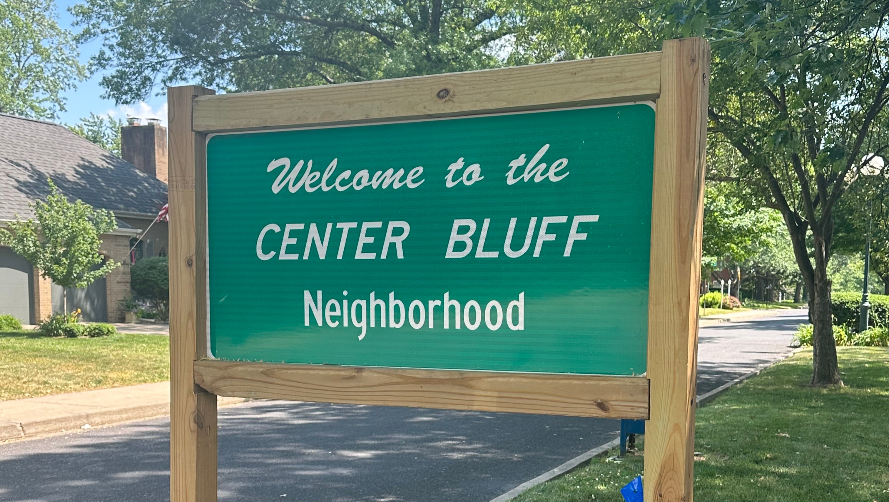 Fundraiser by Zachary Oyler : Campaign for a new Center Bluff Sign on ...