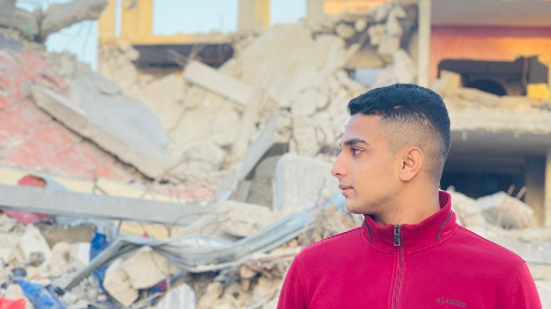 Fundraiser by Johan Geldof : Meet Hamouda (19), living in Gaza