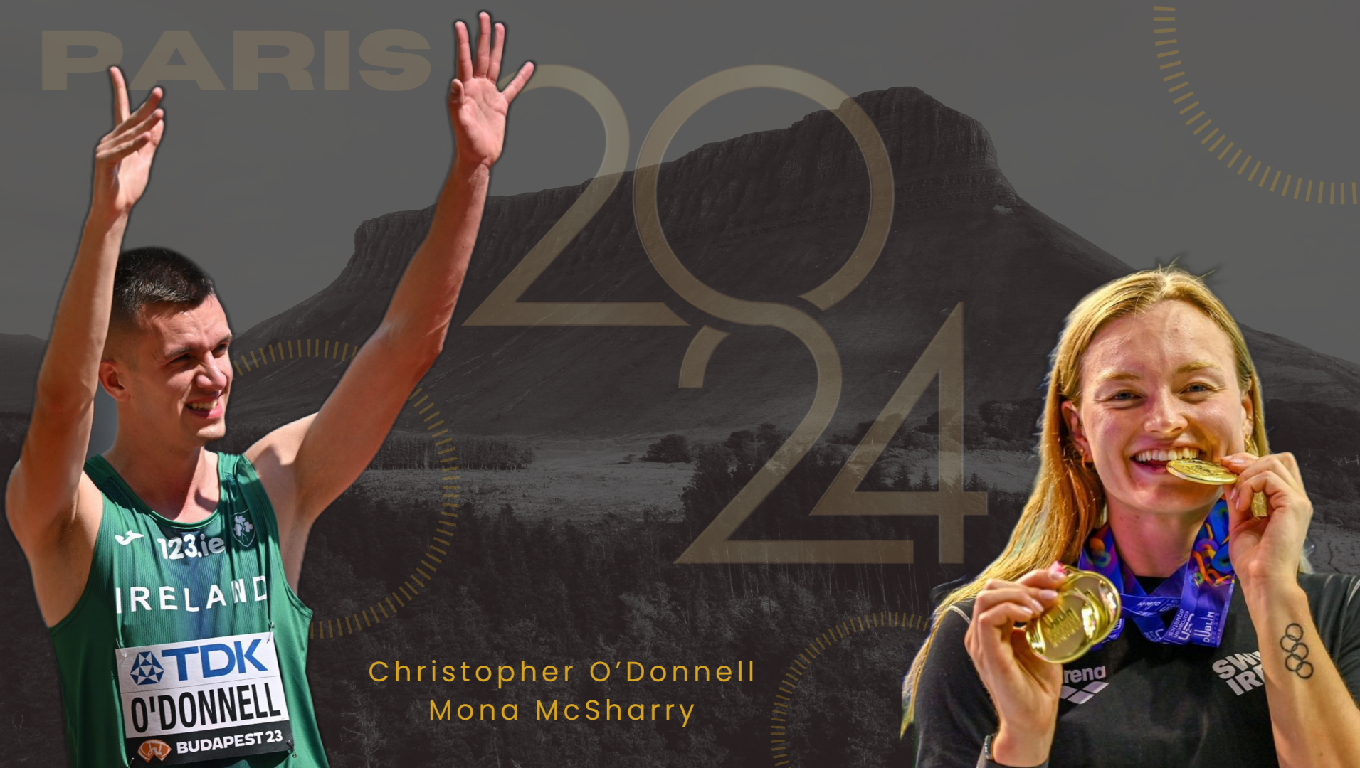 Fundraiser by North Sligo AC : Chris O'Donnell and Mona McSharry for ...