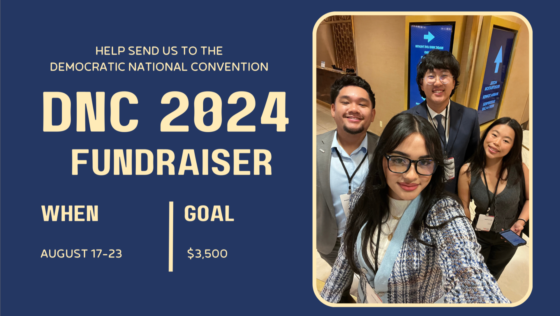 Fundraiser by Kayla Saffold : Support Future Leaders: UCLA Students' Mission at DNC 2024