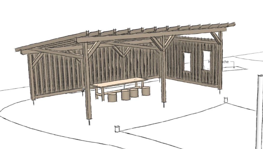 Fundraiser by Anika Teufel : Unterstand für Kindergarten Schönbronn