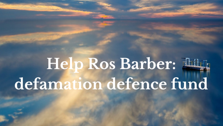 Fundraiser by Ros Barber : Help me defend myself against defamation claim