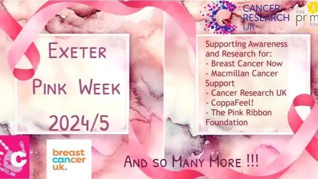 Fundraiser by Ciara Schingen-Robins : Exeter Pink Week 2024 to 2025!