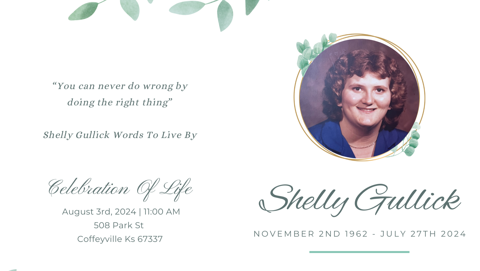 Fundraiser by Taylor Gullick : Support for Shelly Dawn Gullick's Headstone