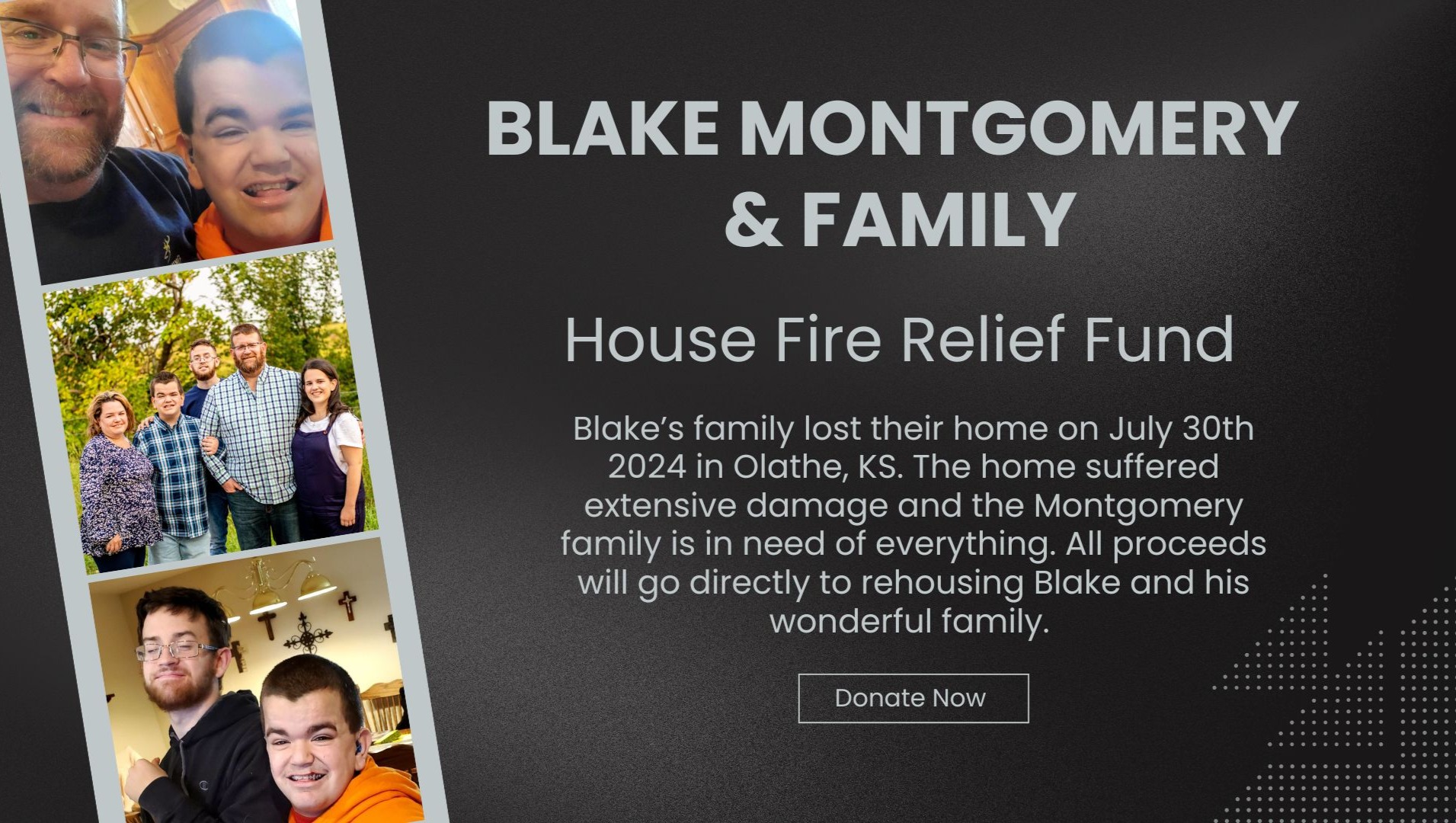 Fundraiser for Blake Montgomery by Michelle Jacobson : Help the ...