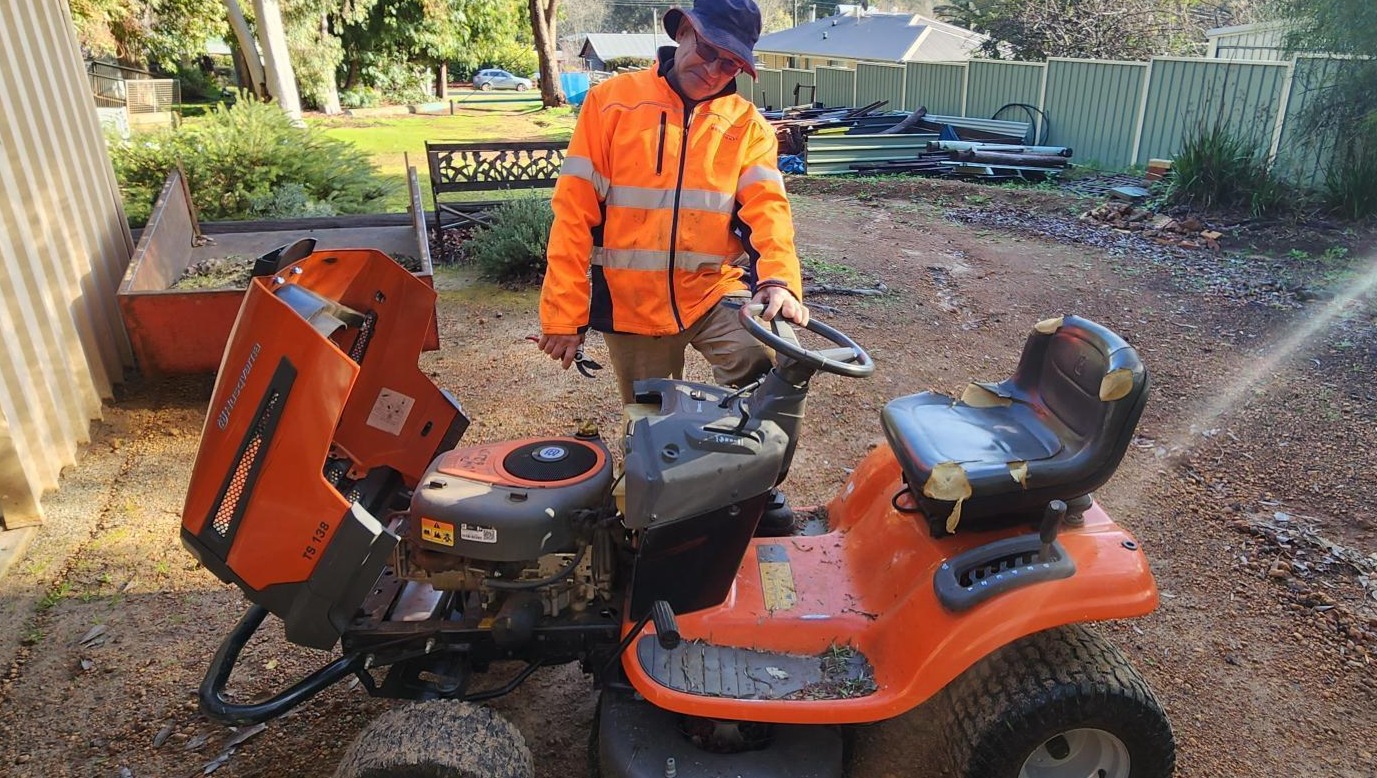 Fundraiser by Susan Hanstrum : Help Geoff Keep Our School Grounds Green ...