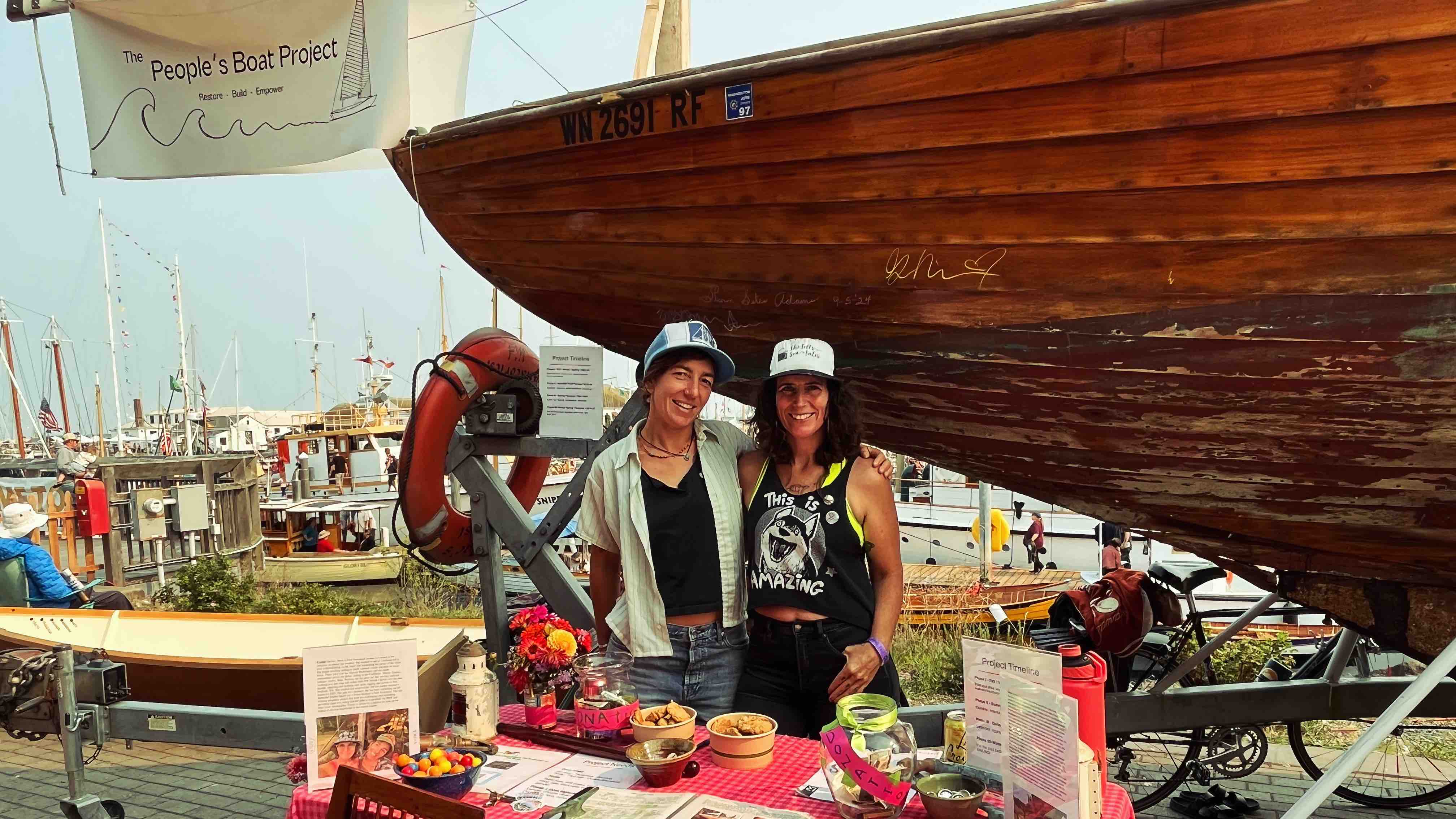 Fundraiser by Emma and Ginny : The People's Boat Project: The Restoration of Sea Sharp!