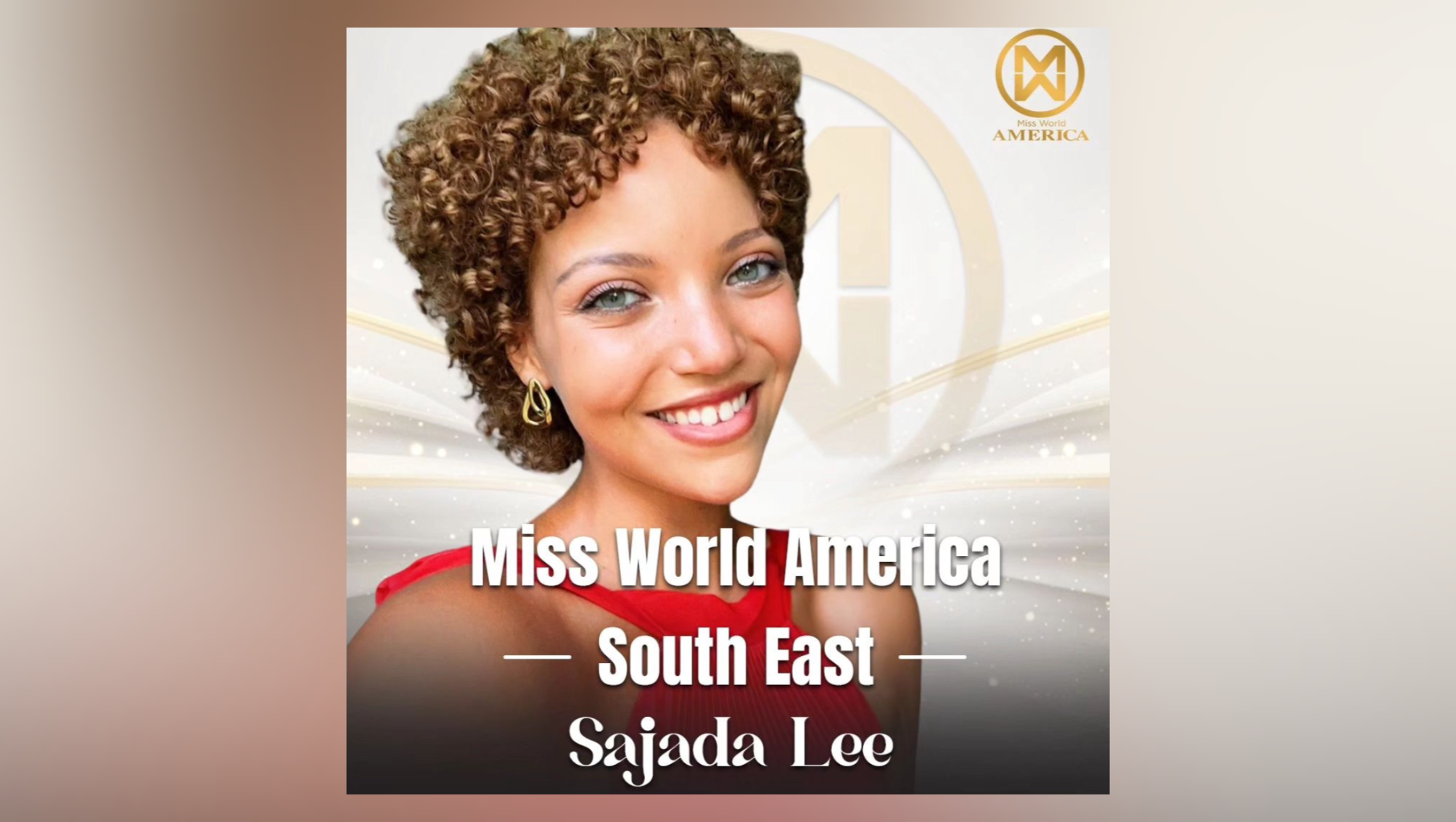 Fundraiser by Sajada Lee : Support Sajada's Journey to Miss World America
