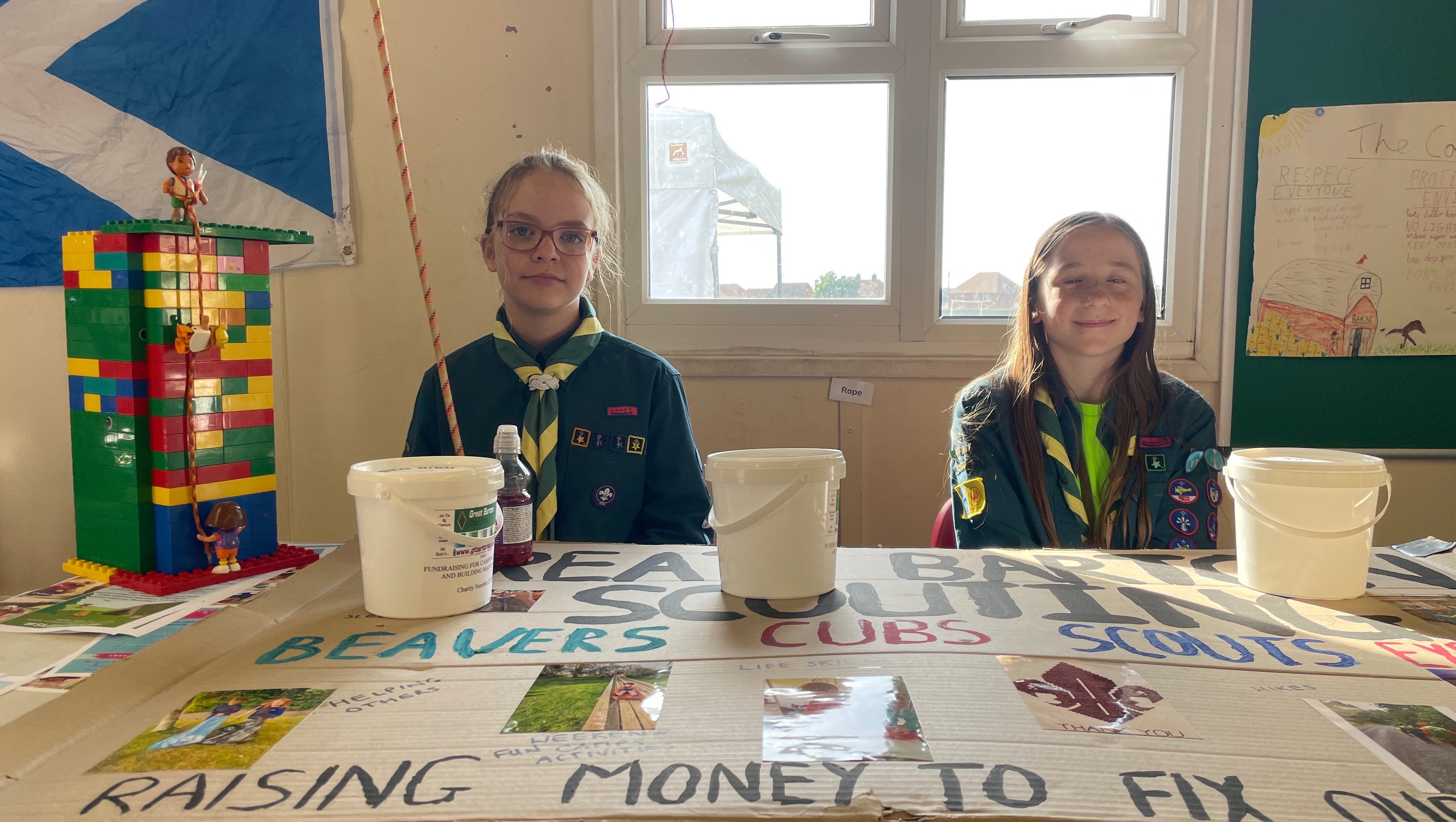 Fundraiser by Aimee Robinson : Abseil for Great Barton Scouts Hut Repairs