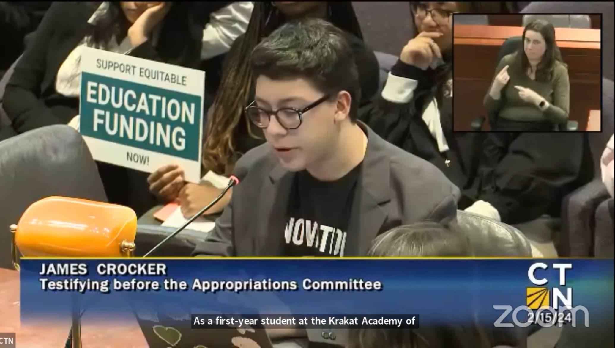 Fundraiser by James Crocker : Help James Crocker, 17-Year-Old Activist ...