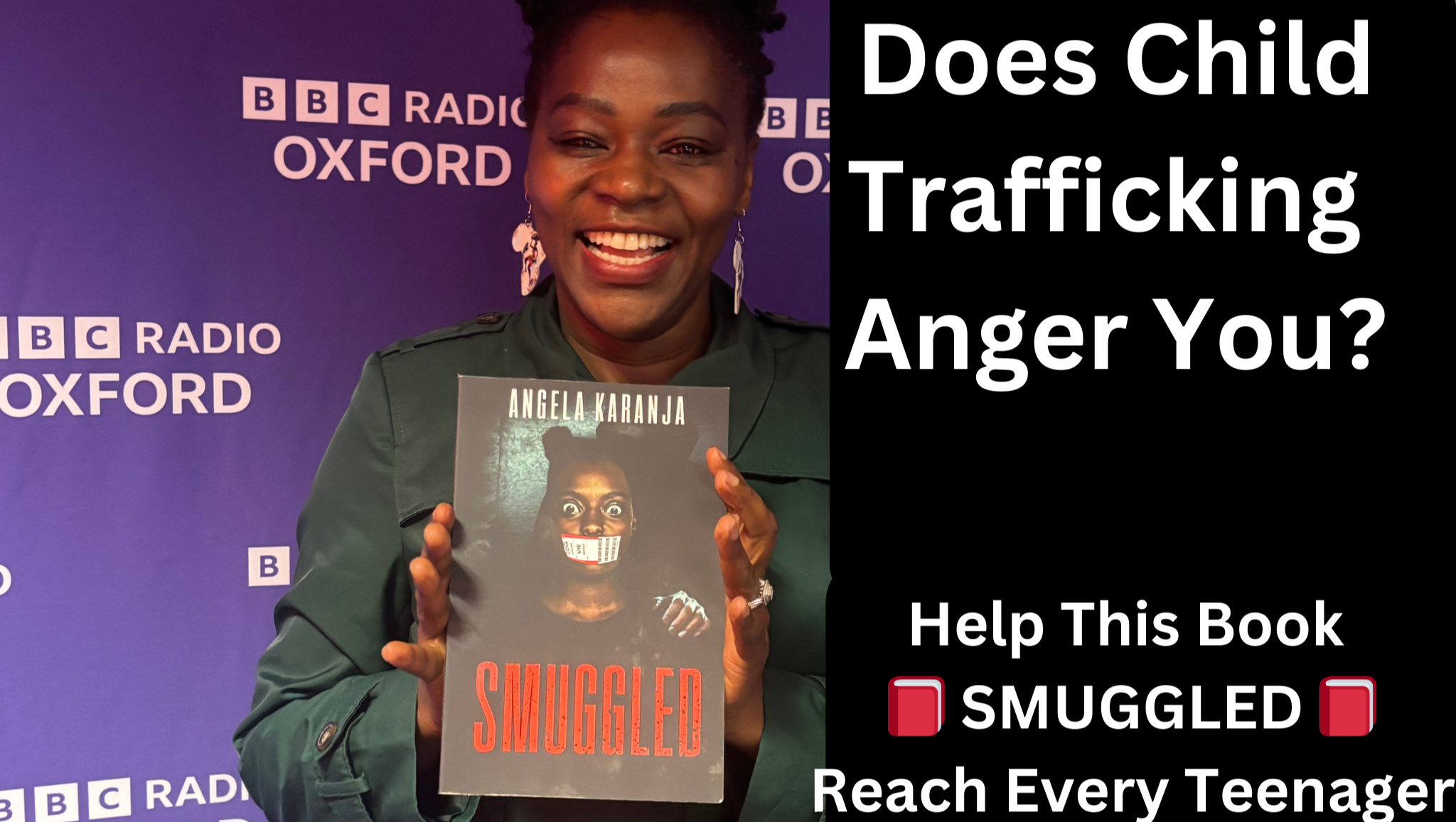 Fundraiser by Angela Cook : Help This Book "SMUGGLED" Reach Every Teenager.