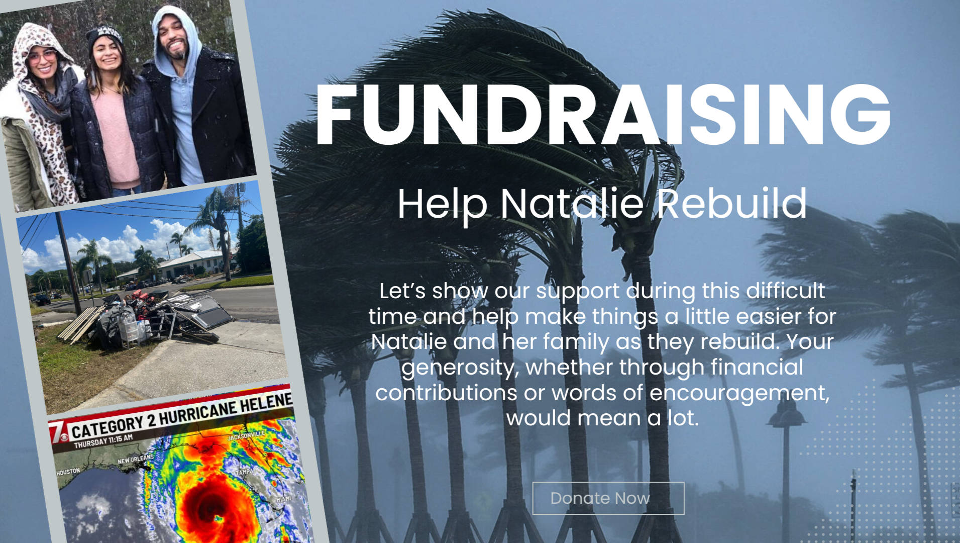 Fundraiser for Natalie Droz by Jay Magee : Support Natalie's Recovery ...