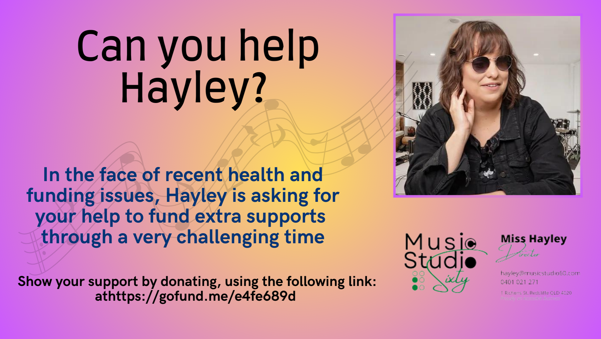 Fundraiser by Hayley Kitchener : Help Hayley fund the support she needs!