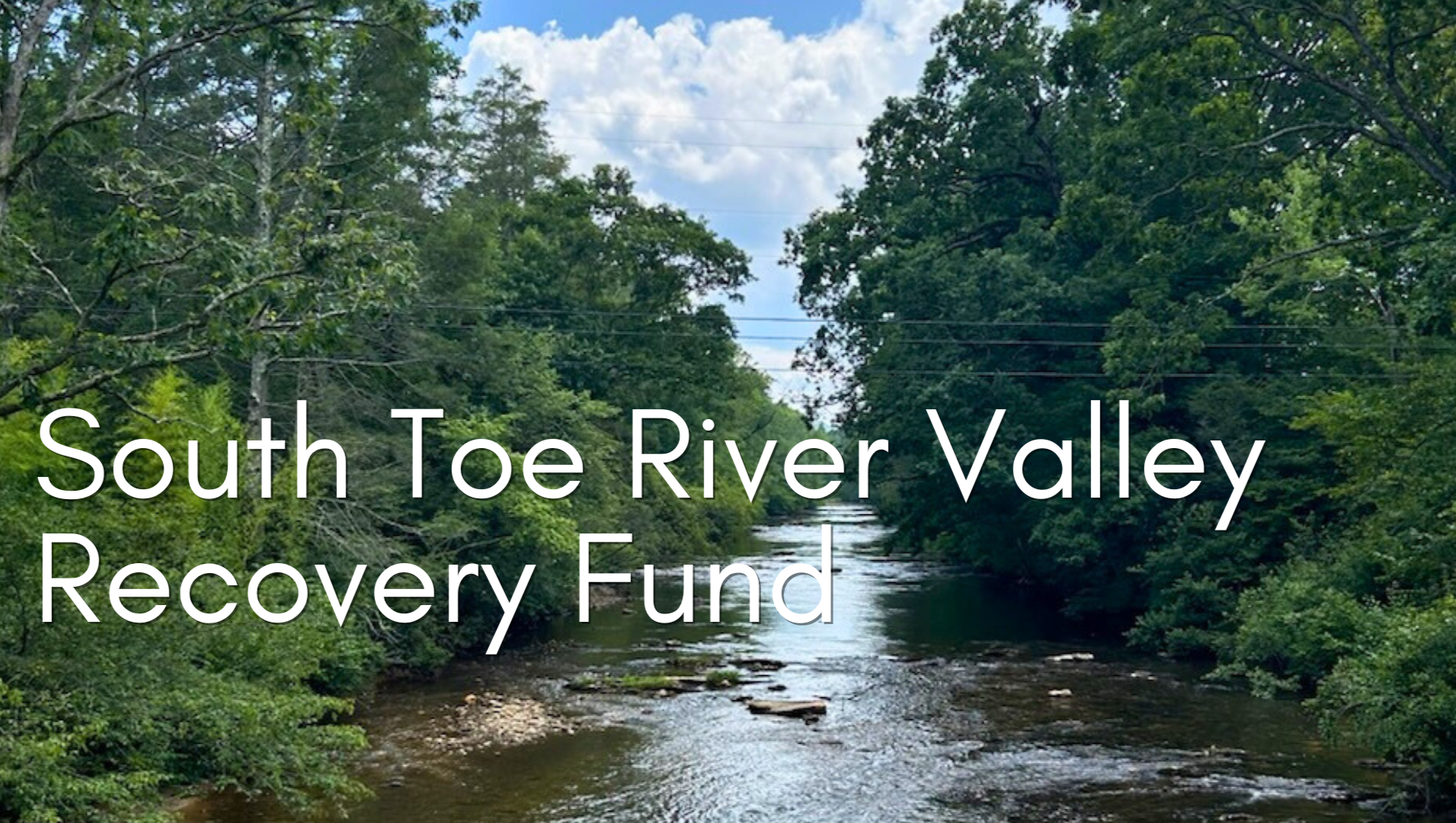 Fundraiser by Nate Tibbits : Rebuild the South Toe River Valley After ...