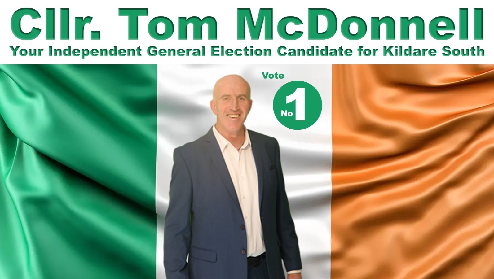 Fundraiser by Tom mc Donnell : General election campaign fund Tom McDonnell independent