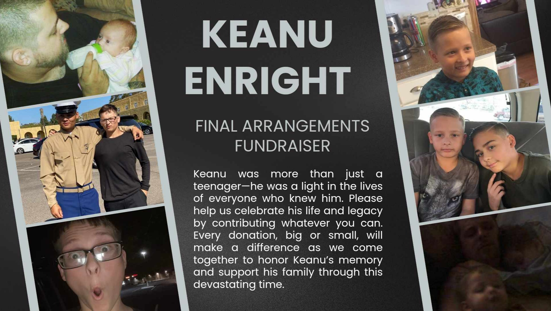 Fundraiser for Nina Norris by Tawnya Rosenthal : Celebrate Keanu's Life ...