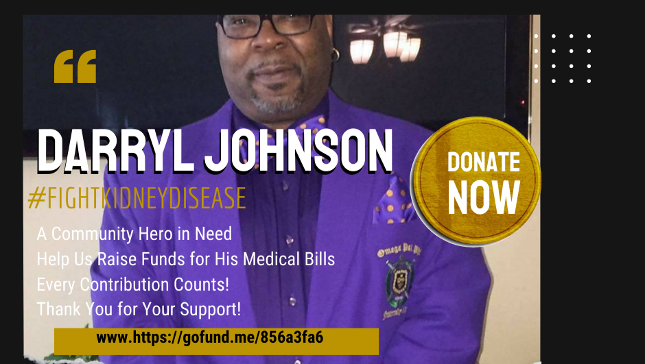 Fundraiser for Darryl Mapson by Kori White : Support Darryl Johnson's Fight Against Kidney Disease