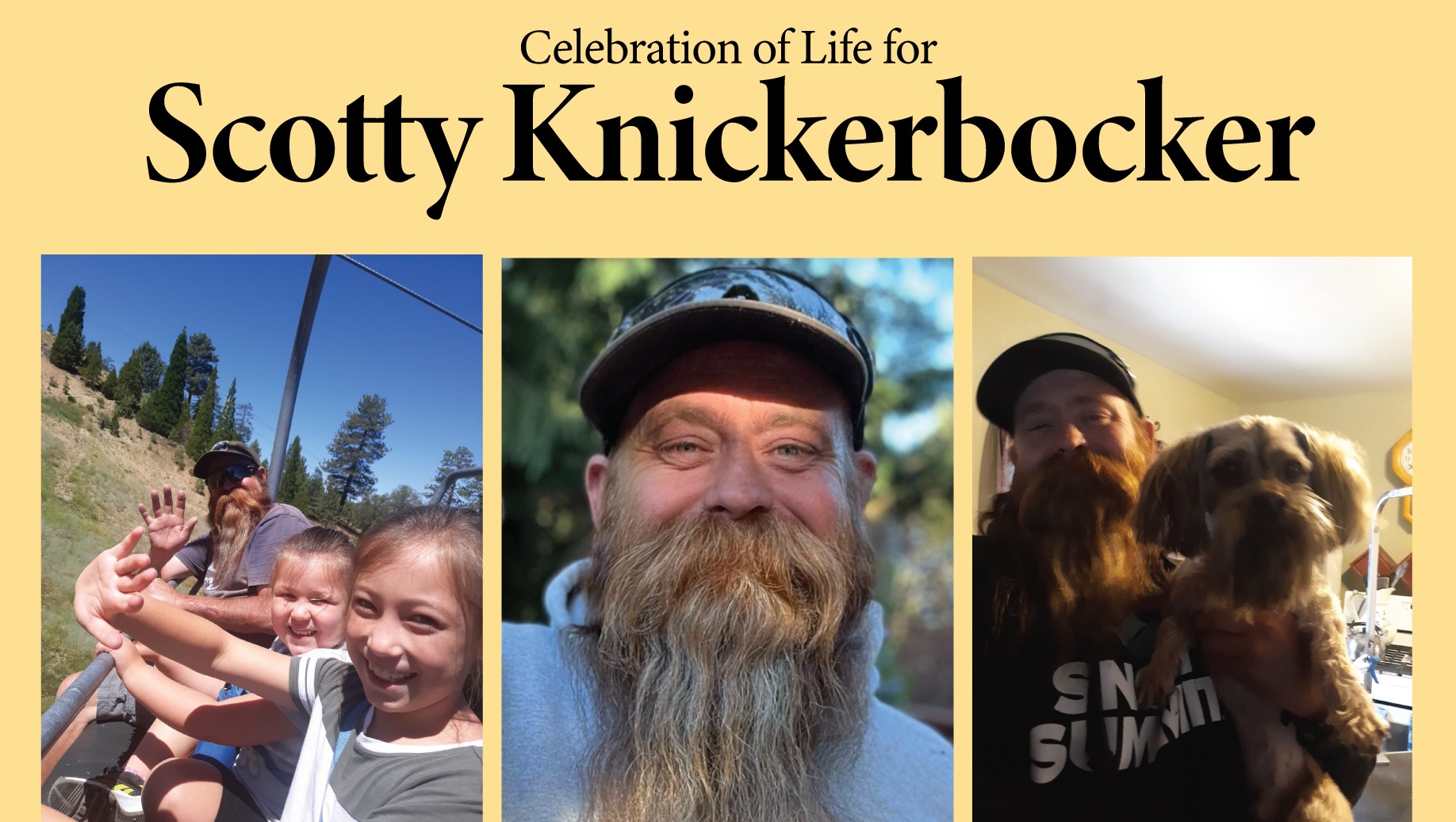 Fundraiser for Travis Knickerbocker by Ben Brown : Support Marie Nunn ...