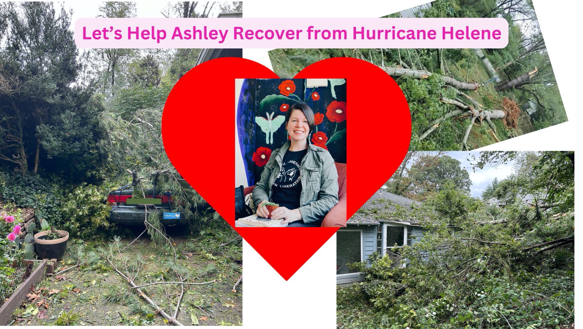 Fundraiser for Ashley Capps by Rebecca Moore : Support Ashley Capps After Hurricane Helene