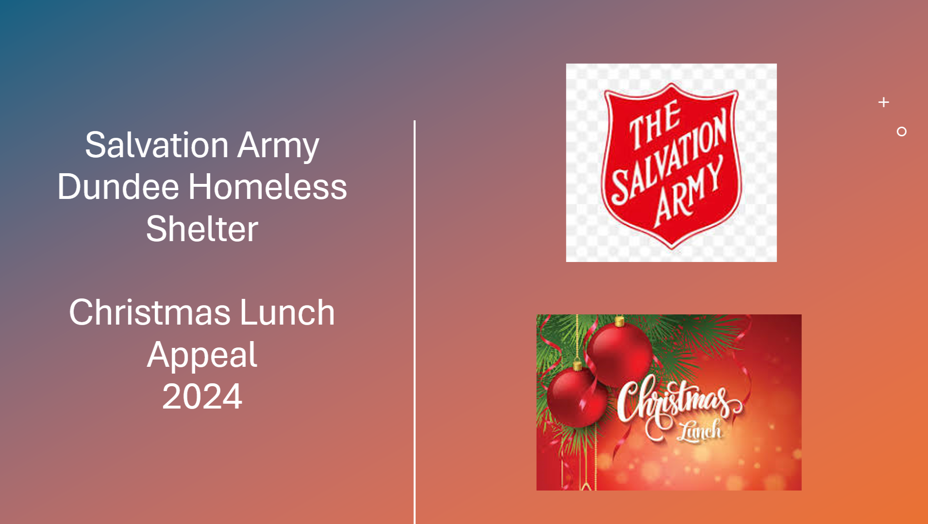 Fundraiser by Attila Cseke : Salvation Army Homeless Christmas Lunch