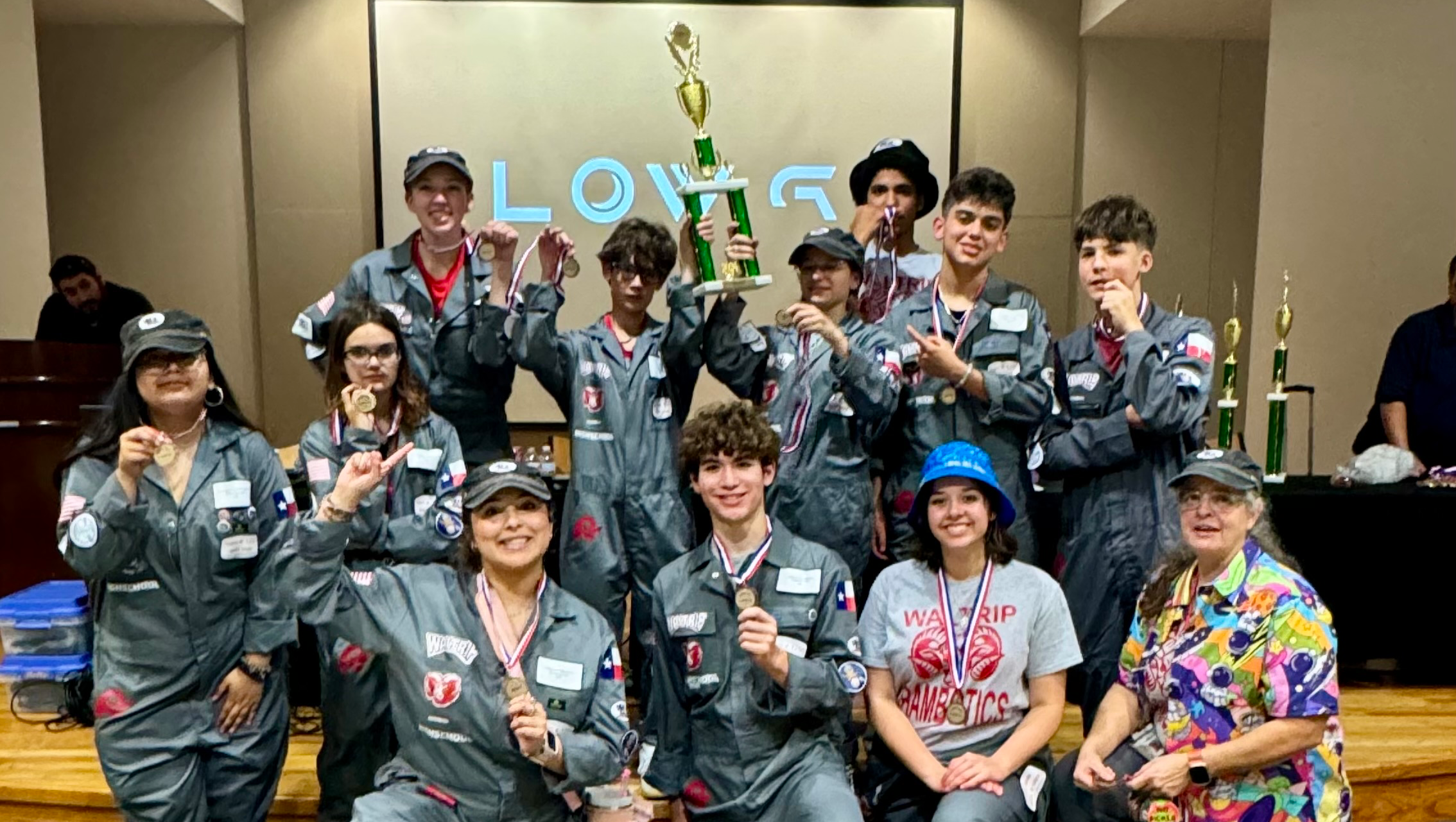 Fundraiser by Kat Creech : Support Waltrip Rambotics' State Journey