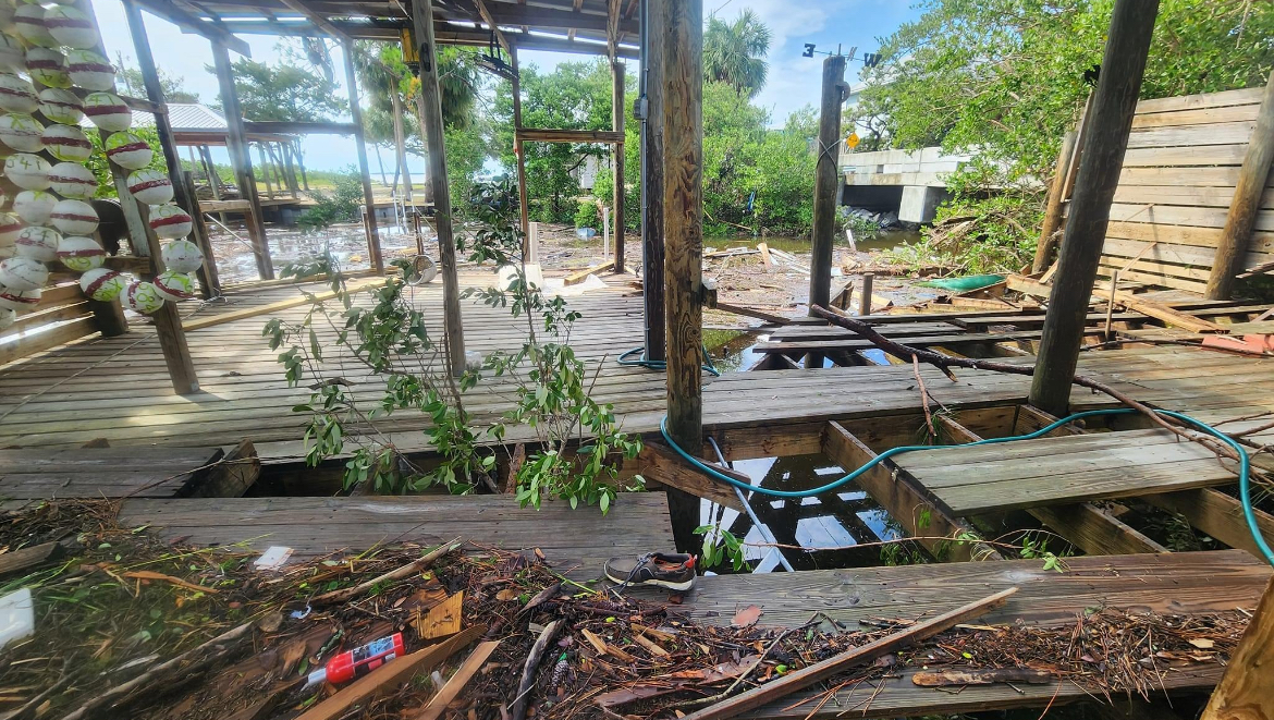 Fundraiser by Janet Fuller : Help Cedar Key Rebuild After Hurricane Helene