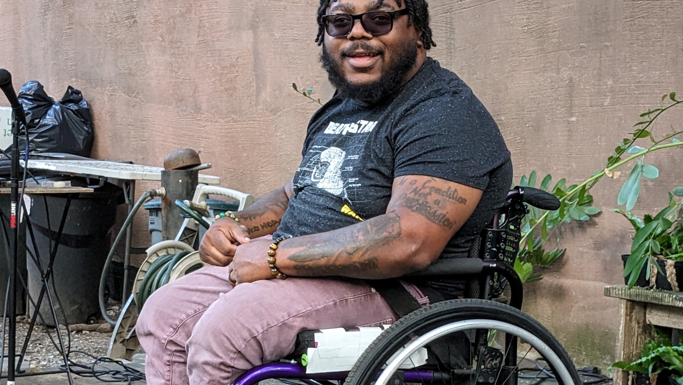 Fundraiser by Amanda Maldonado : Help Jaecee The Poet Repair His Wheelchair