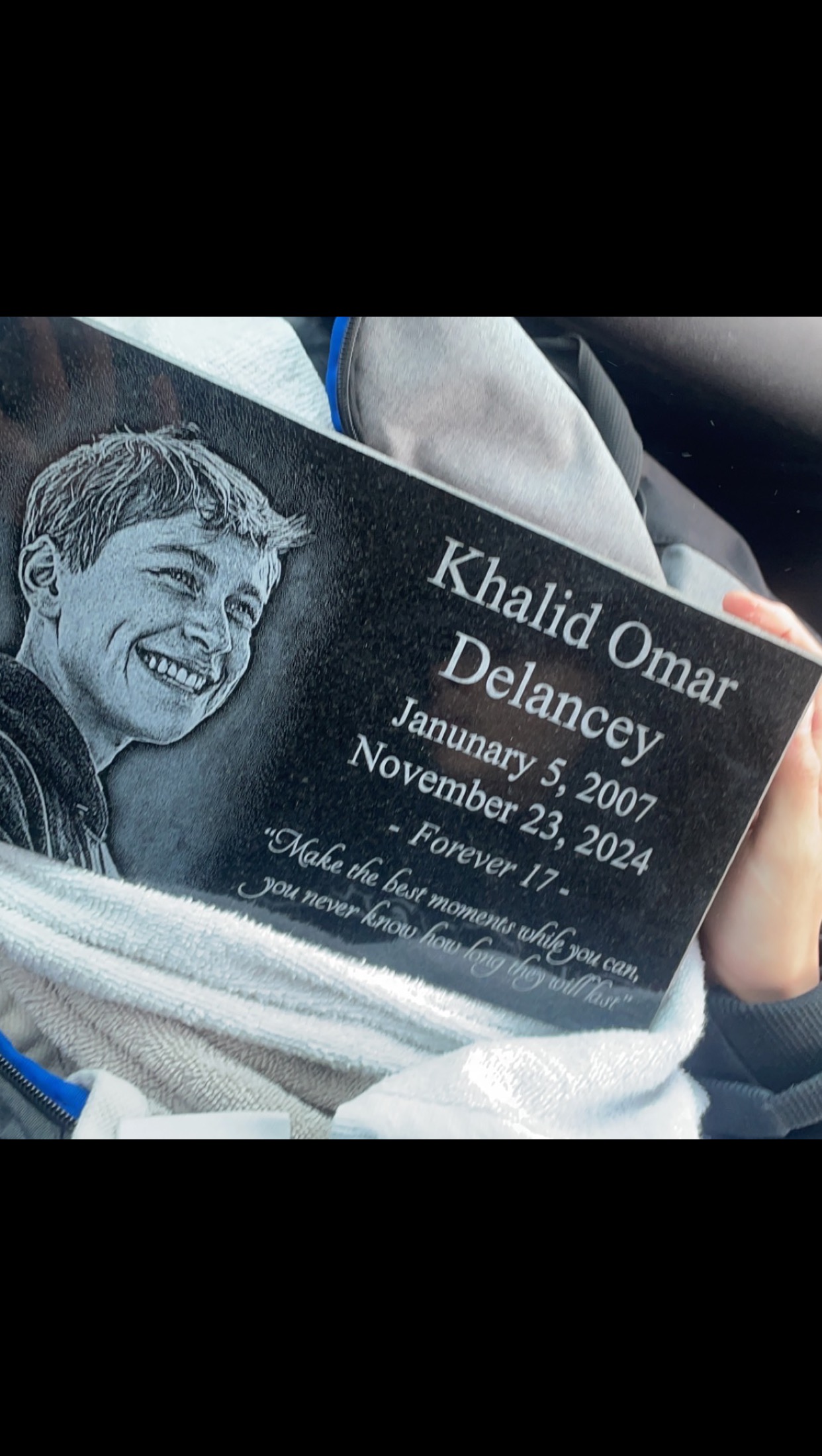 Fundraiser by Hayden Bannister : Khalid Omar Delancey