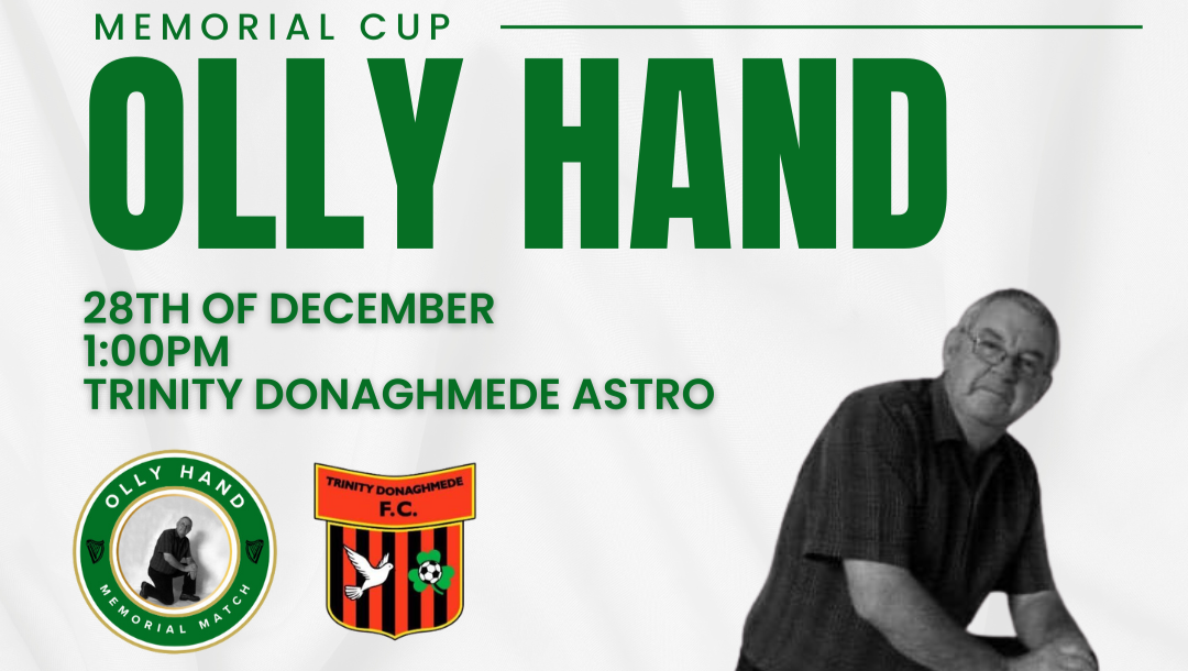 Fundraiser by Ryan O'Toole : Olly Hand Memorial Match in aid of St ...