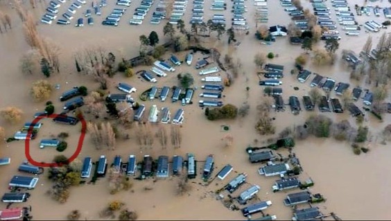 Fundraiser for Daniel Bebber by Ann Anderson : Flooding Damage at Dan's
