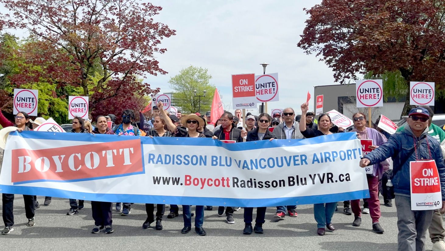 Fundraiser by UNITE HERE Local 40 : Support Striking Radisson Blu YVR Workers!