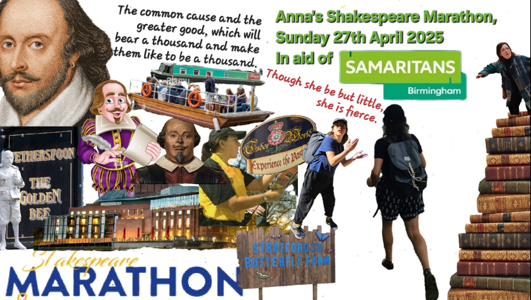 Fundraiser by Andrew Field : Anna's Shakespeare Marathon for Birmingham ...