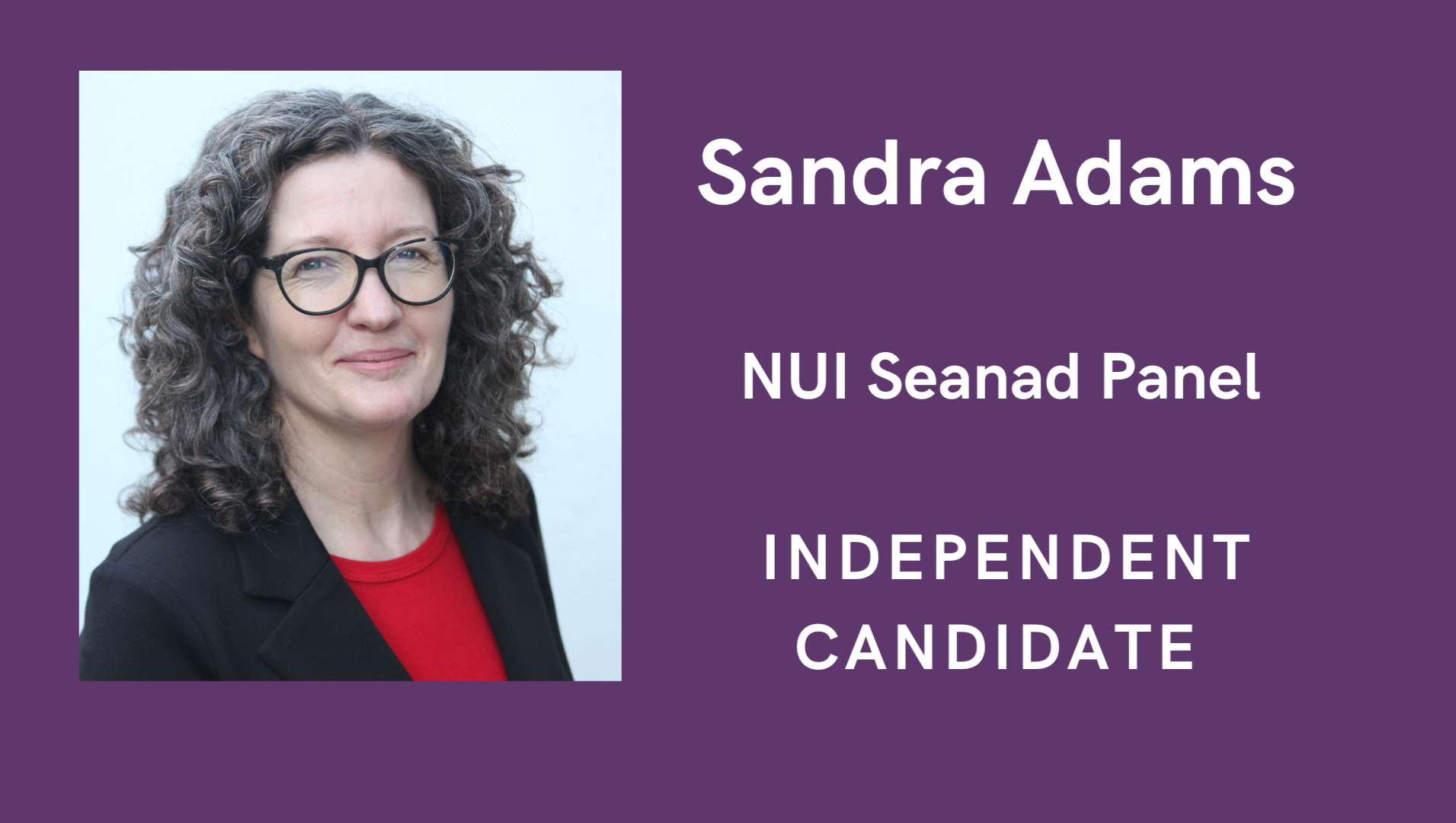 Fundraiser by Sandra Adams : Help get Sandra Adams elected to Seanad Éireann