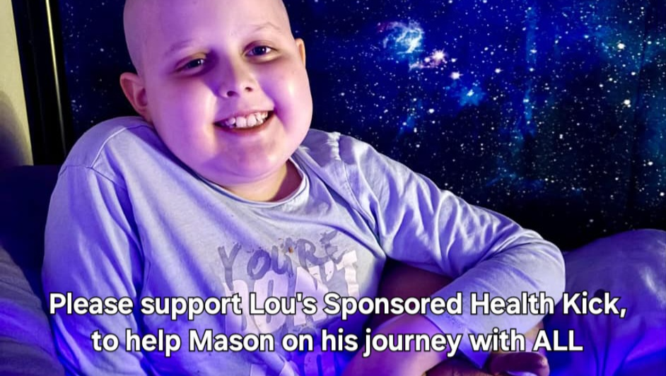 Fundraiser for Ian Taylor by Louise Lingard-Cook : Lou's Sponsored Health Kick to support Mason