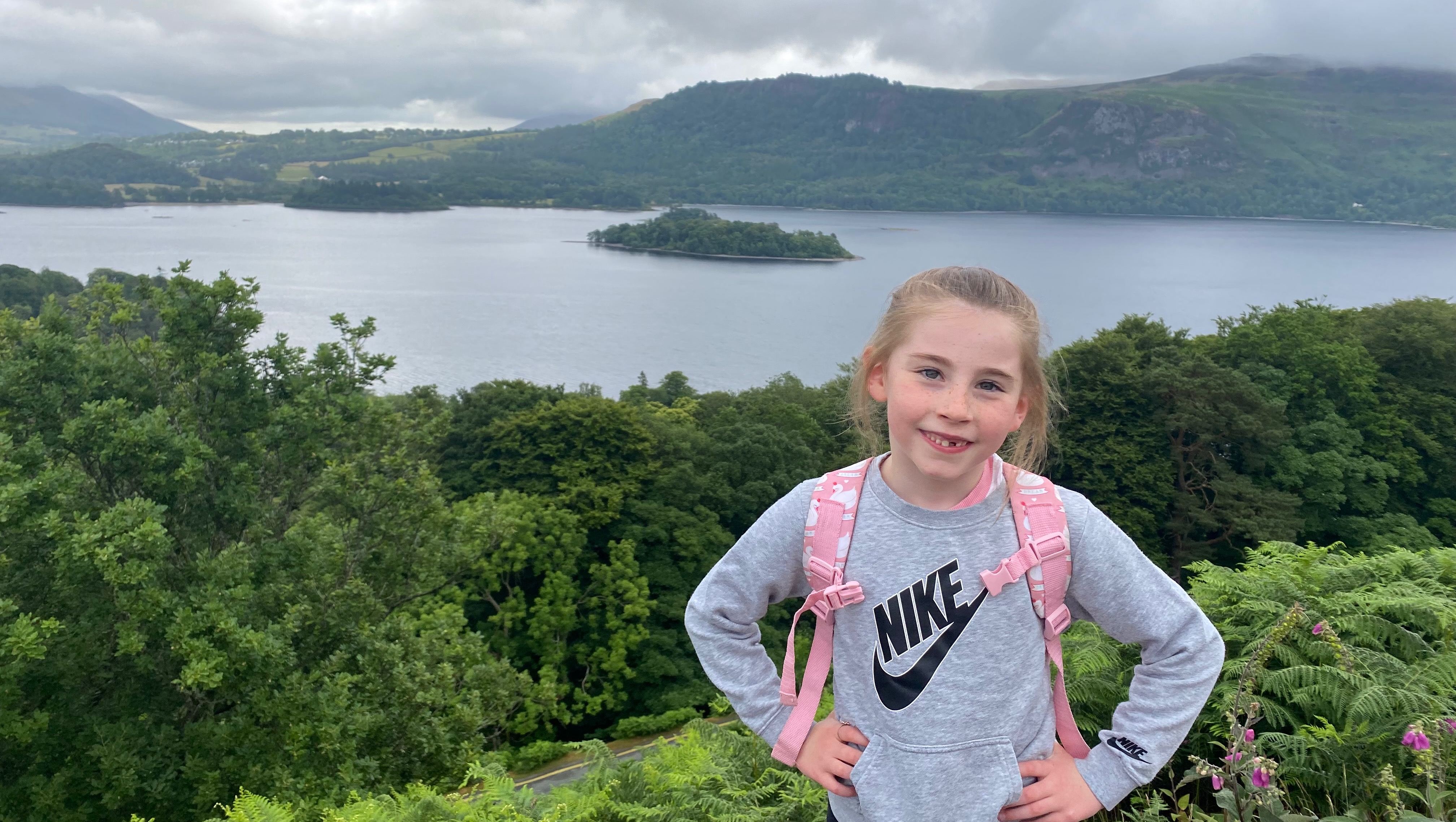 Fundraiser by Robyn Daines : Islas hike up Scafell Pike