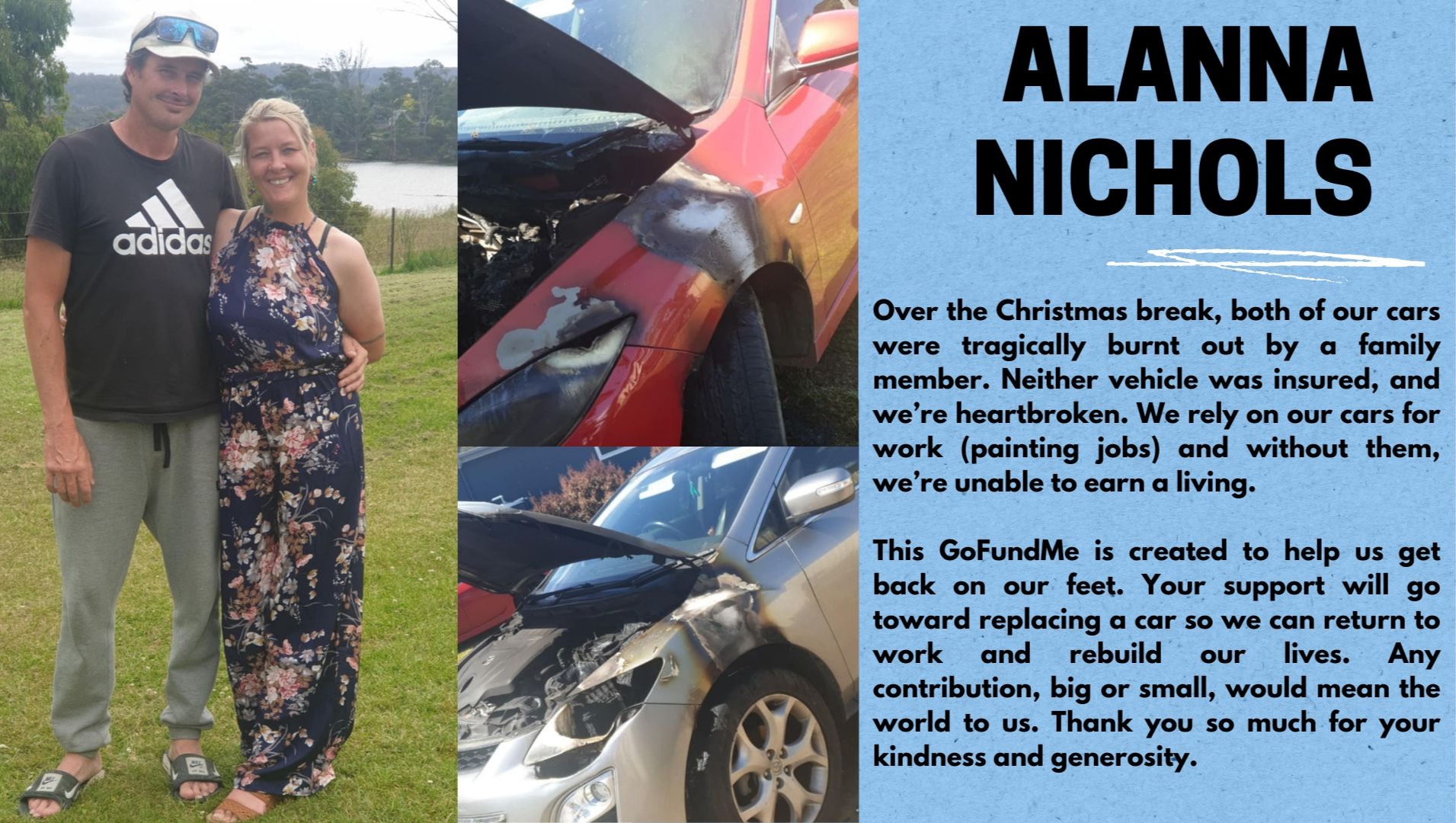 Fundraiser for Alanna Nichols by Thomas Young : Help Us Rebuild After ...