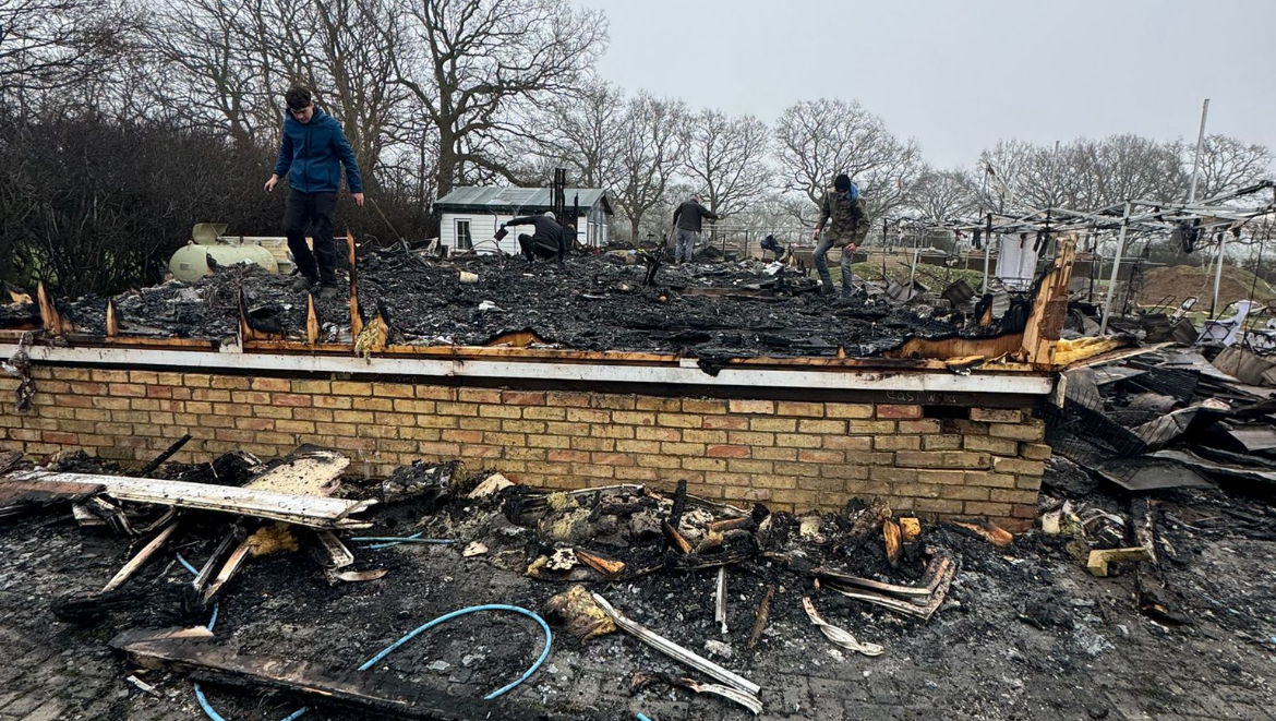 Fundraiser for Rosey Stuart by Katie Ruck : fire destroys family home