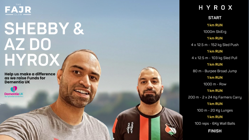 Fundraiser by Shoaib Mahmood : Shebby and Az do Hyrox - Manchester 25th ...