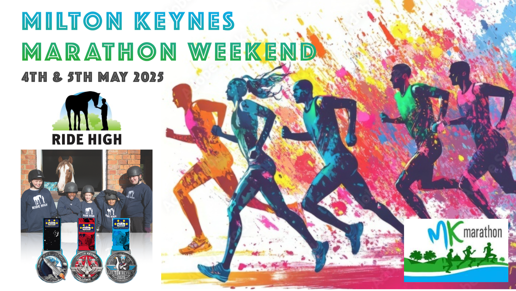 Fundraiser by Robert Lock : Rob Lock's MK Marathon Run for Ride High Children's Charity!